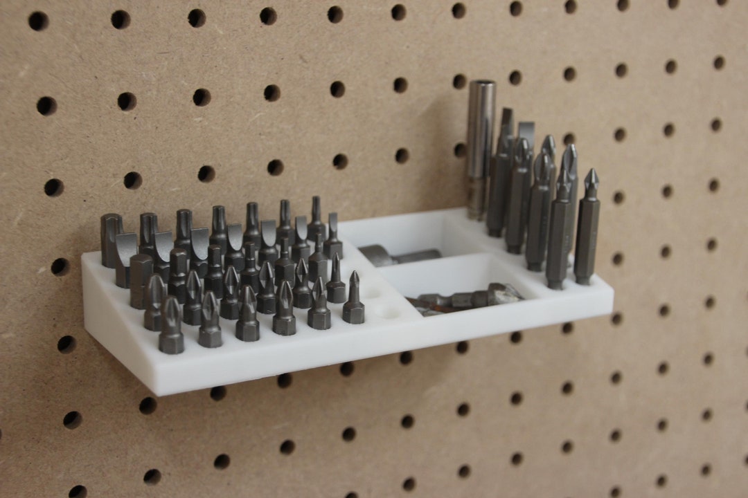 Hex Bit Holder for Pegboard - Etsy