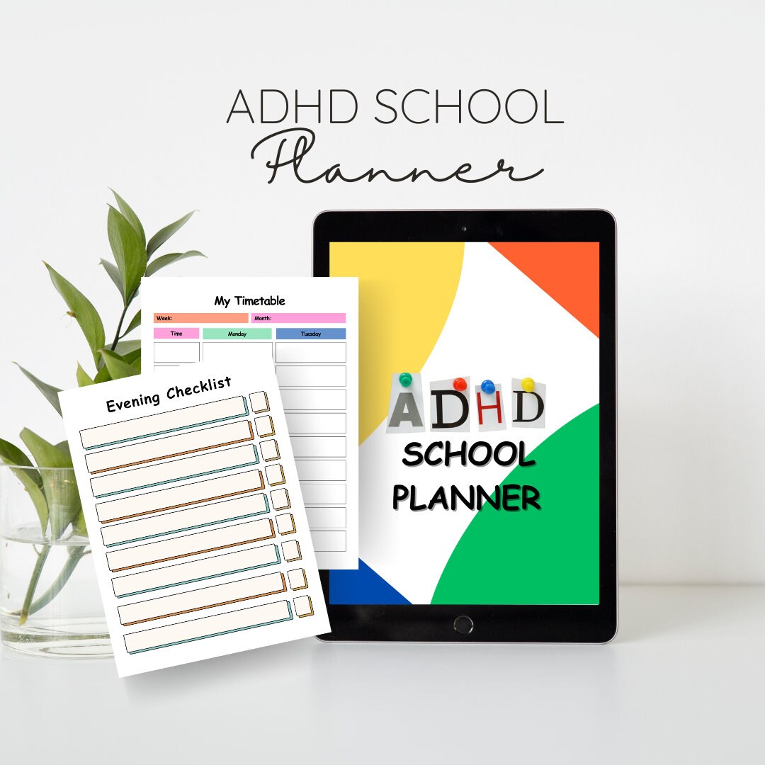 Ultimate ADHD School Planner: Stay Organized, Focused, and Achieve Your ...