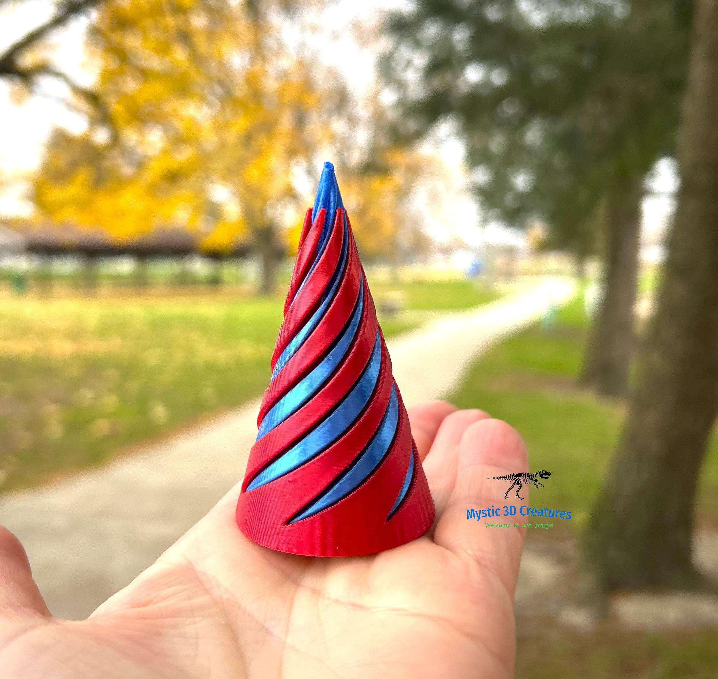 3D Printed Fidget Anxiety Toy Whispering Vortex Impossible Passthrough ...