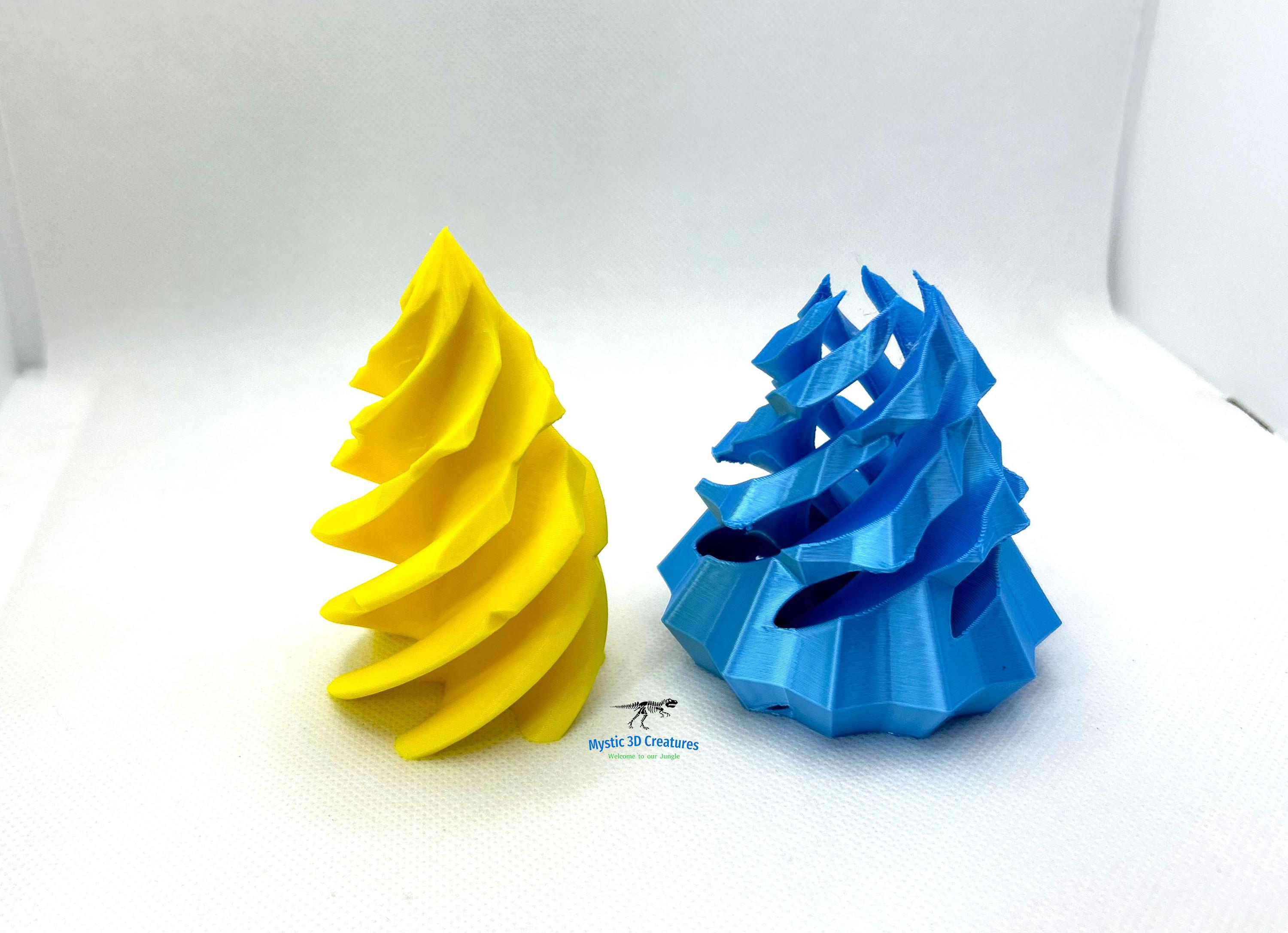 3D Printed Fidget Anxiety Toy Whispering Vortex Impossible Passthrough ...