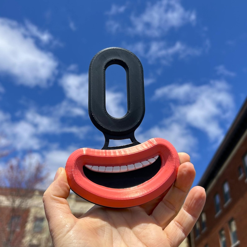 3D Printed Inspired Numberblock 0 Fidget Toy Zero Cute Preschool ...