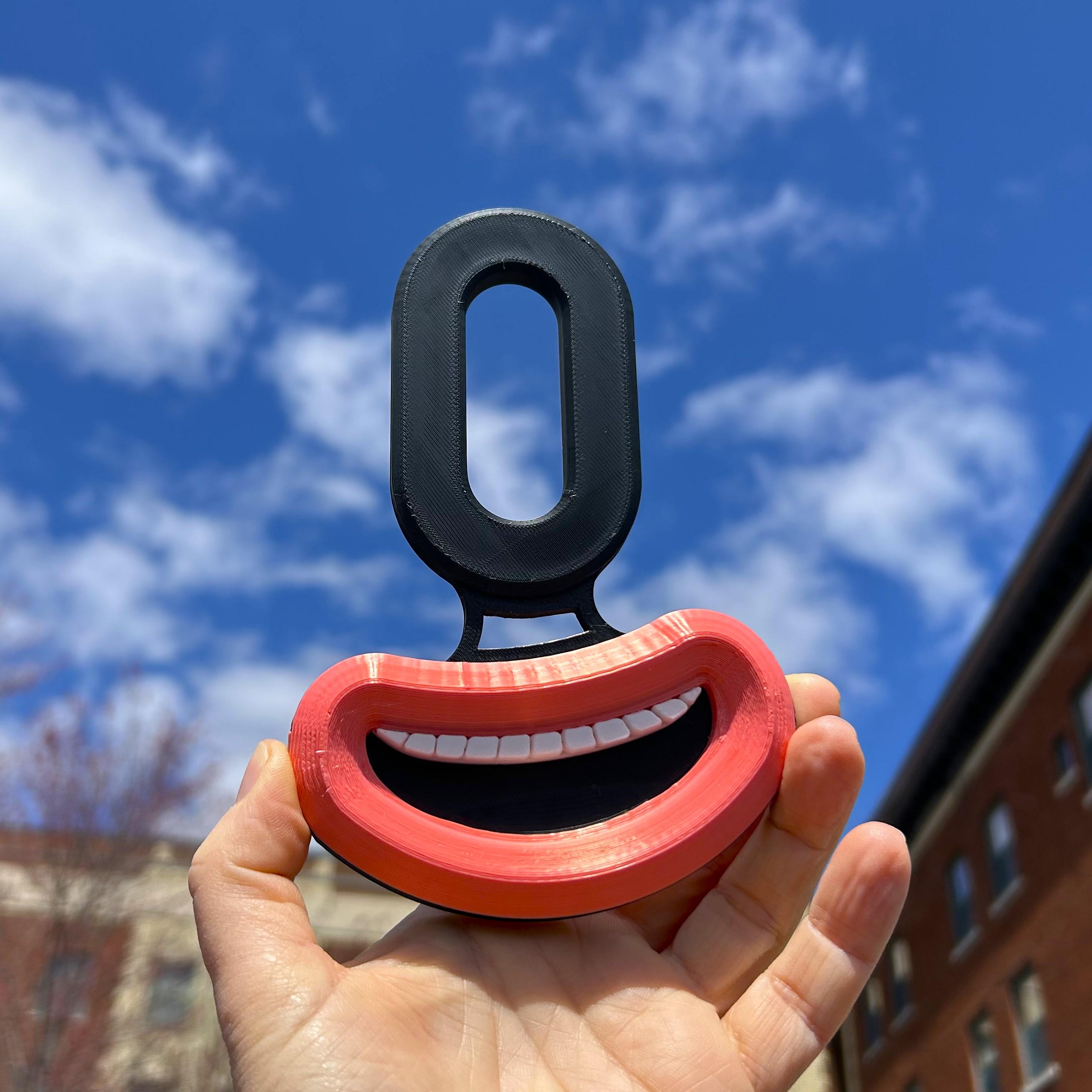 3D Printed Inspired Numberblock 0 Fidget Toy Zero Cute Preschool ...