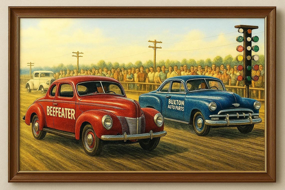 Digital Download of the Ghost Riders From the Past Car Drag Racing. - Etsy