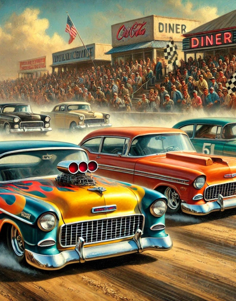 A Blast From the Past. Drag Racing at Its Finest. This Beautiful ...