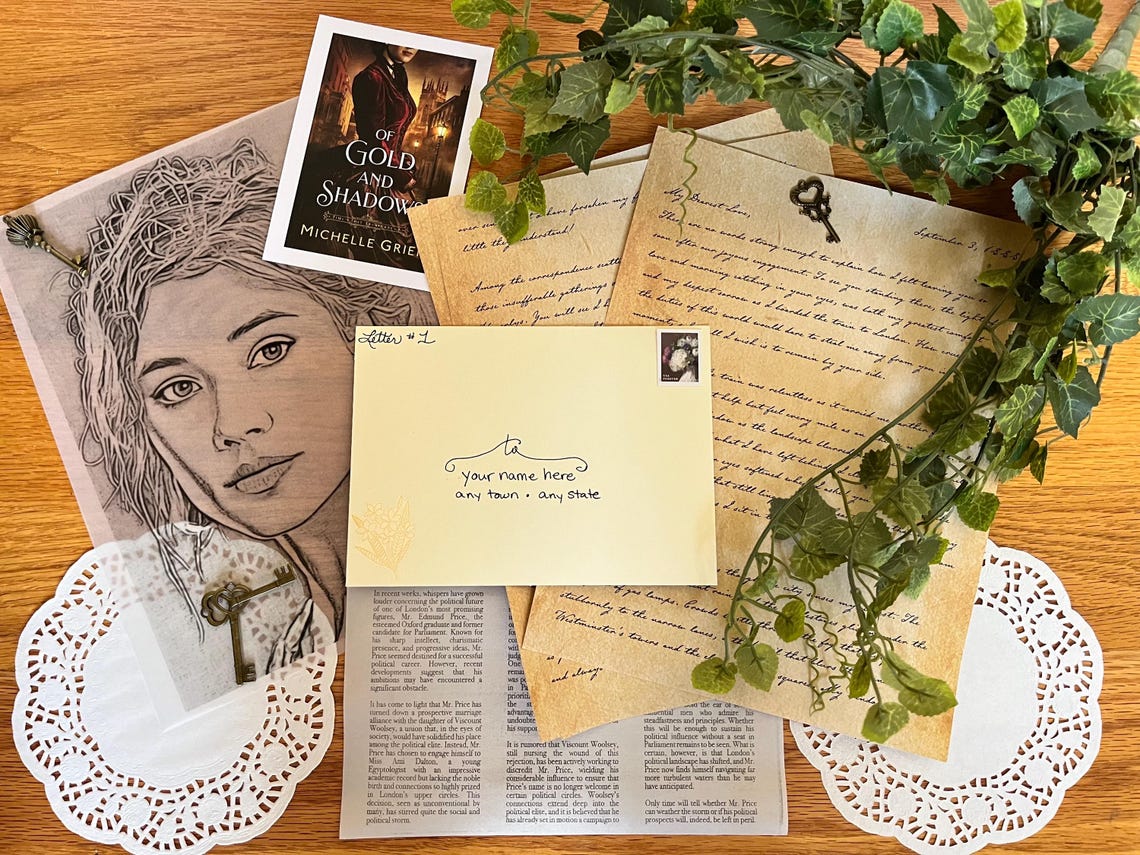 3 Month Letter Subscription - Love Letters From Edmund Price - Etsy