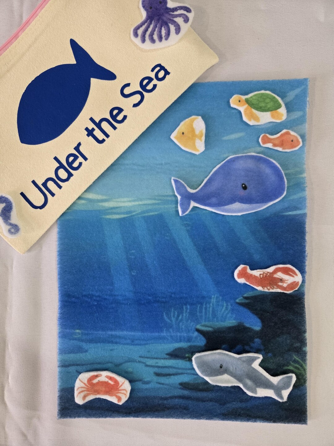 Cute Felt Scenes to Go With Felt Boards Under the Sea - Etsy