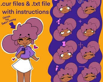 Animated Bunny Cursors for PC - Windows Only - Pastel Pink Cursor Pack ...