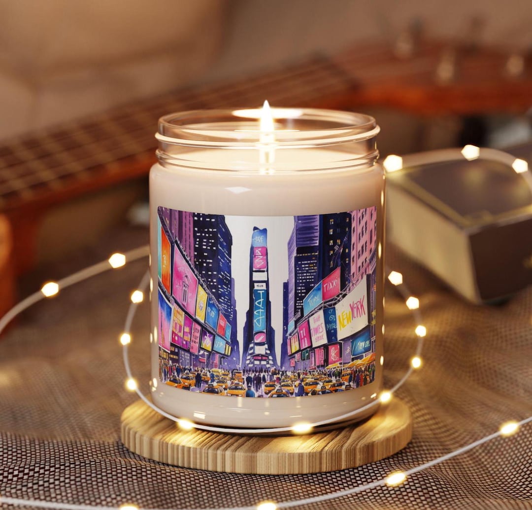 NYC Candle Times Square, Nyc Candle, New York Candle, New York City ...