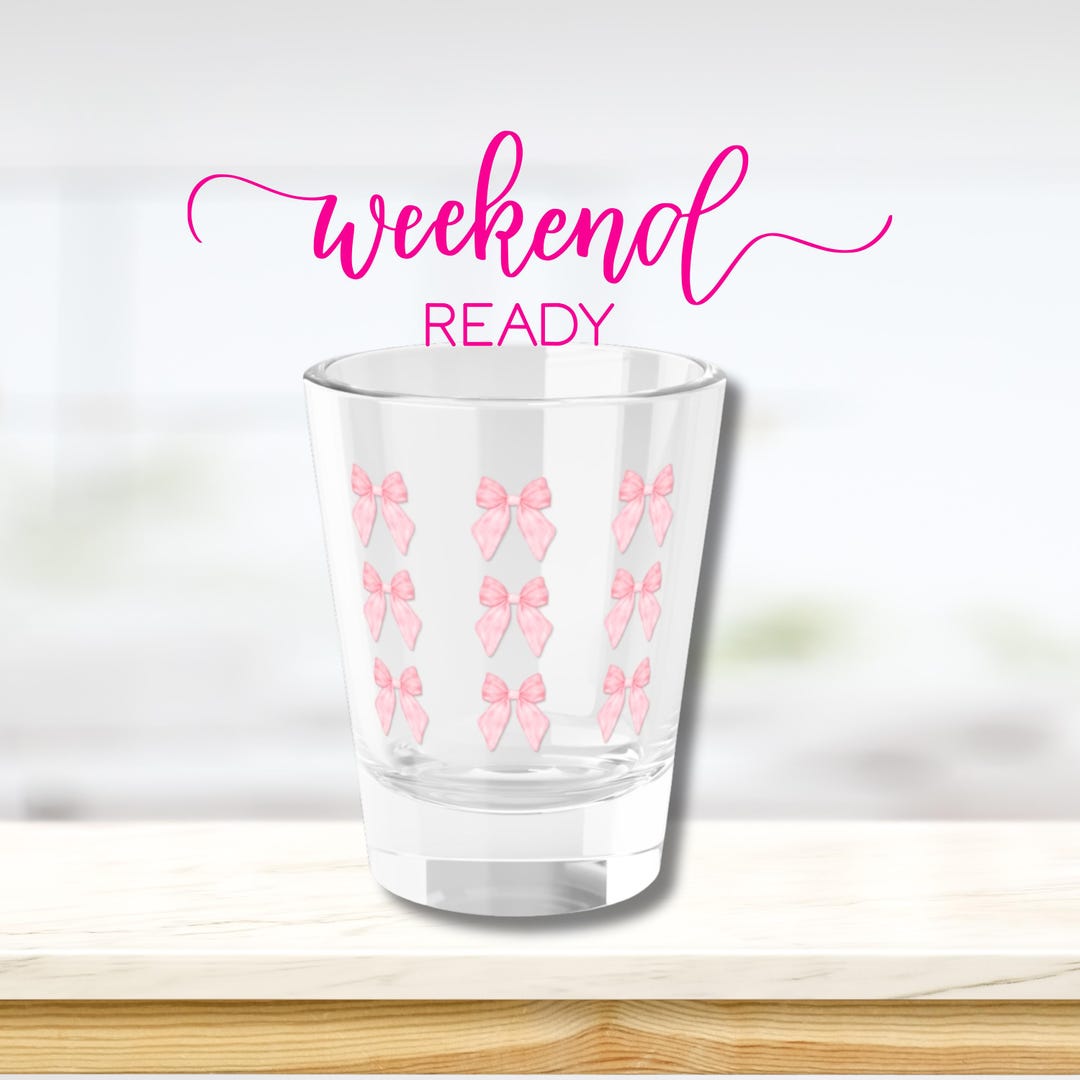 Shot Glass, 1.5oz, Girl Shot Glass, Cute Shot Glass - Etsy