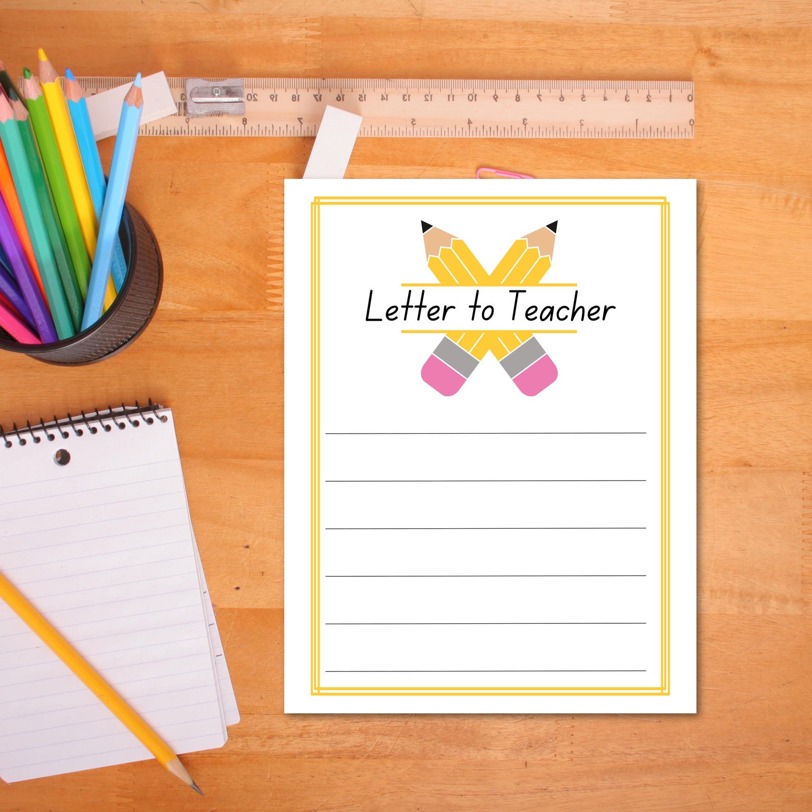 Teacher Appreciation Printable Teacher Appreciation Week Teacher Thank ...