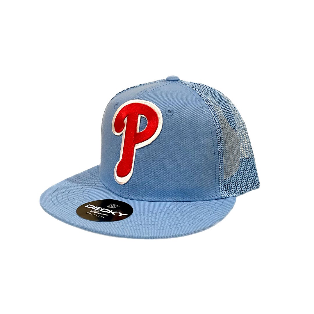 Phillies Classic Custom 2 Tone Logo Trucker Hat - Etsy