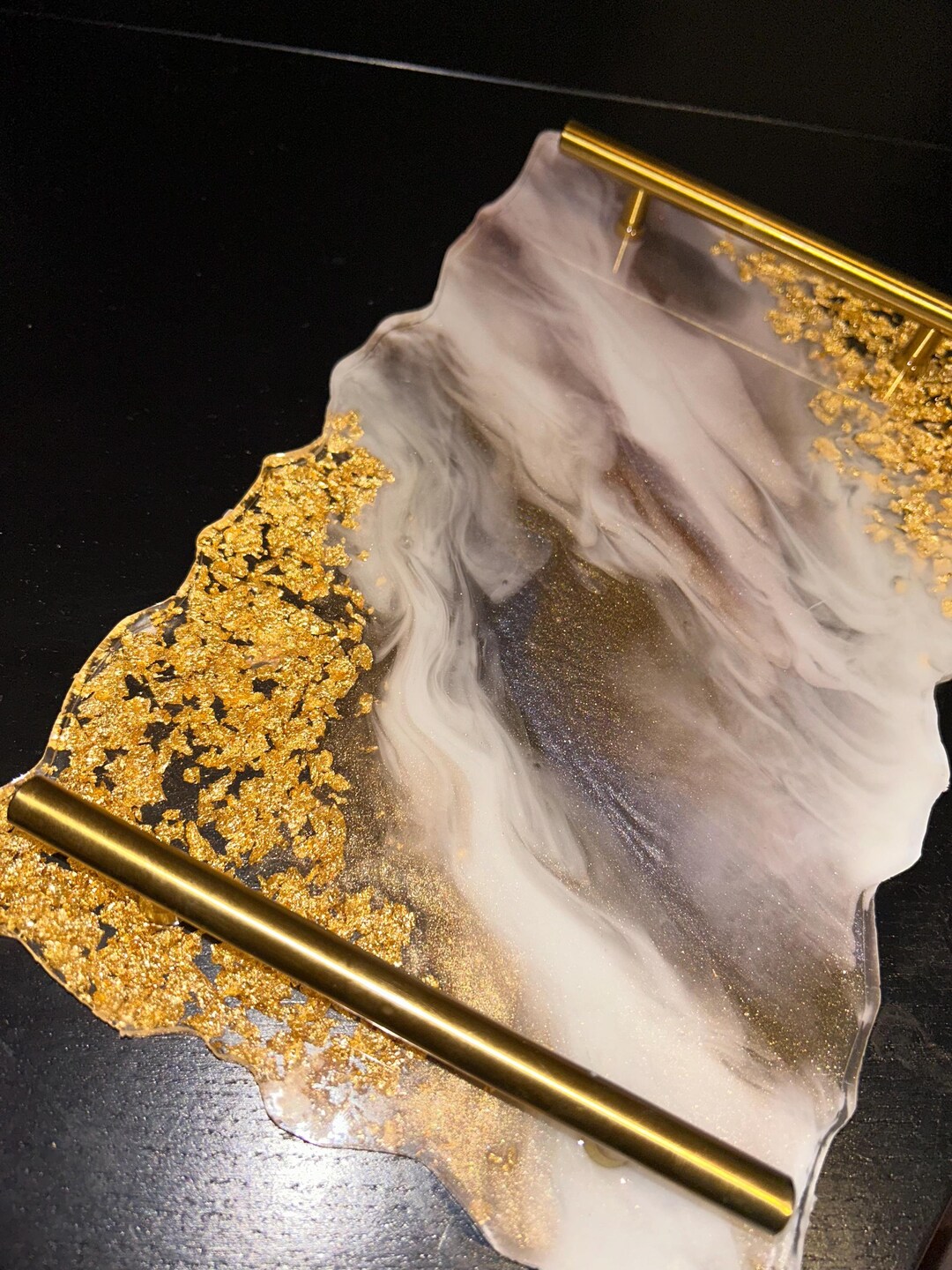 Tray, Plateau, Handmade Epoxy Tray, Resin Tray, Epoxy Tray ...