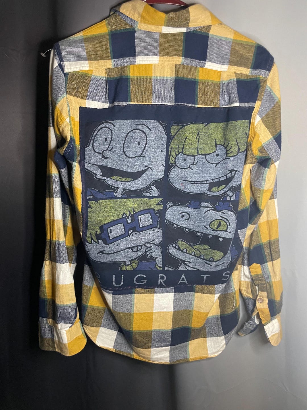 Upcycled Band Flannel - Etsy