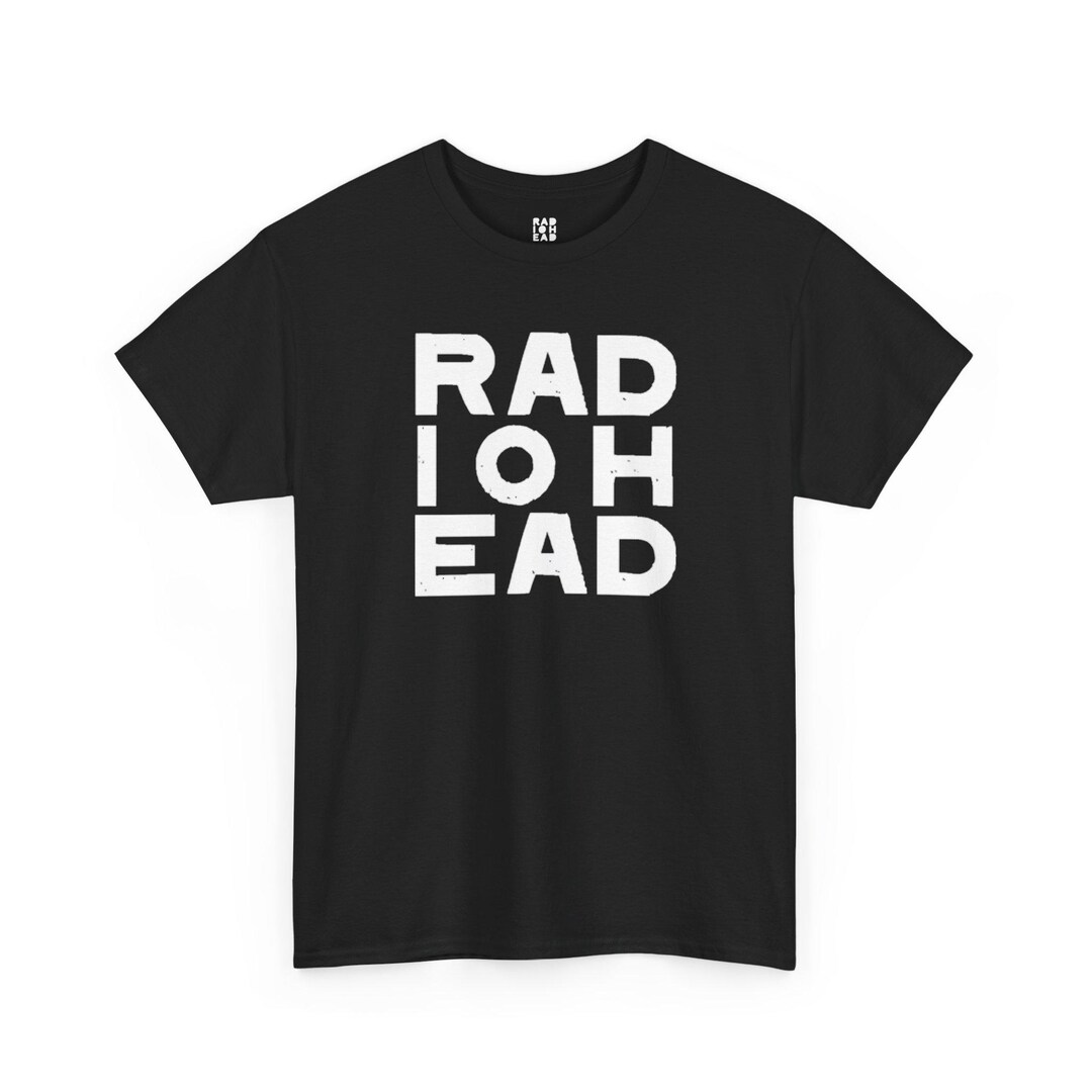 Radiohead Semaphore 2025 Europe Tour Black T-shirt - Concert Merch Gift ...