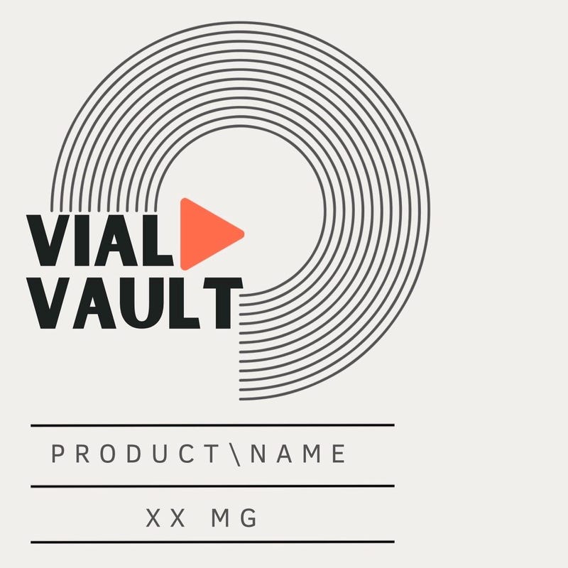 Peptide Custom Label - Etsy