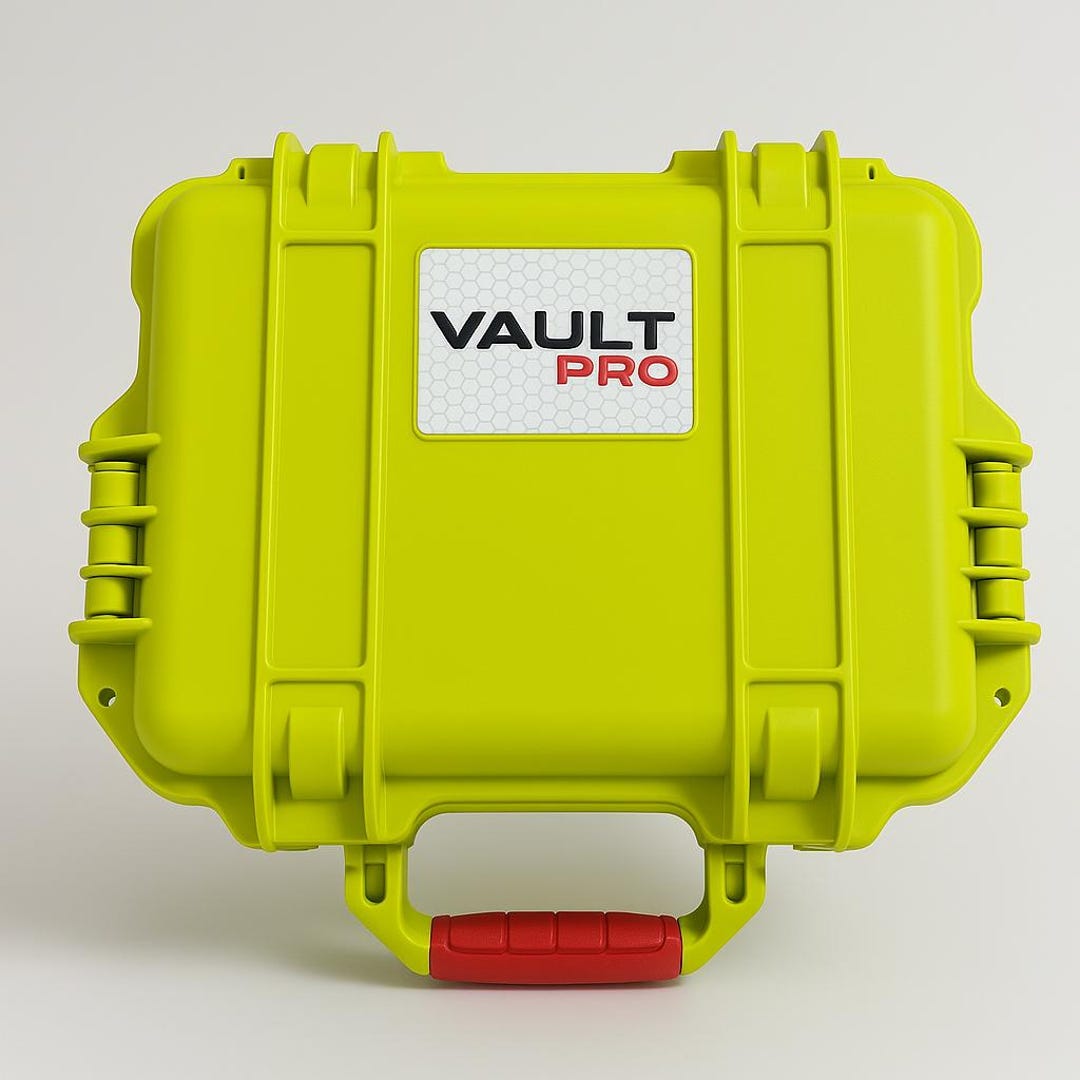 Vaultpro: 144-10ml Vial Max Storage Case – Rugged, Lockable, Waterproof ...