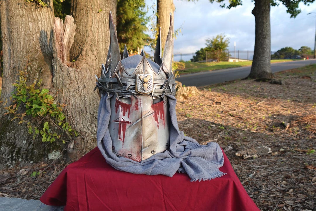 Finished Dark Crusader Helmet Lords of the Fallen Cosplay [PRE ORDER ...