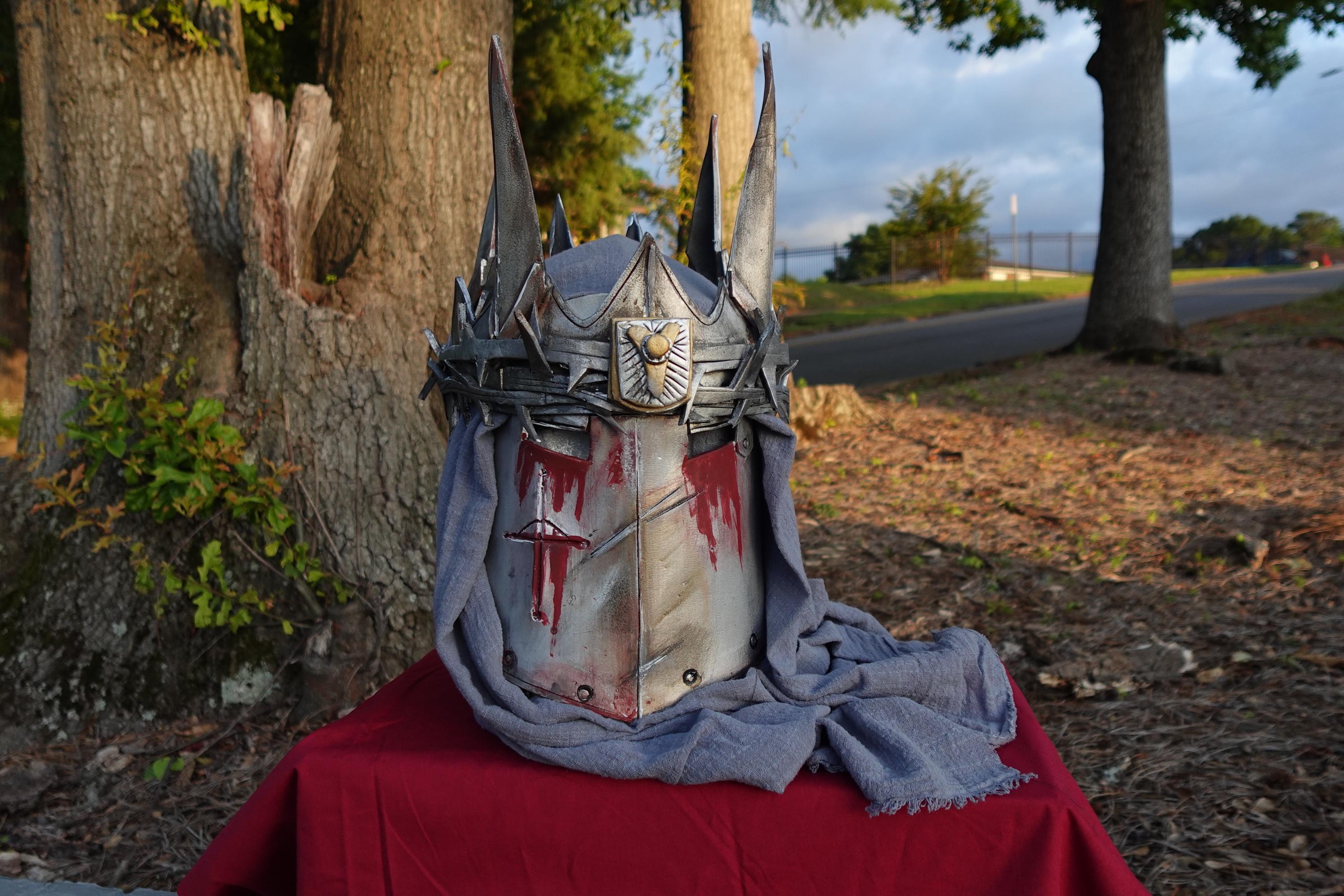 Finished Dark Crusader Helmet Lords of the Fallen Cosplay [PRE ORDER ...