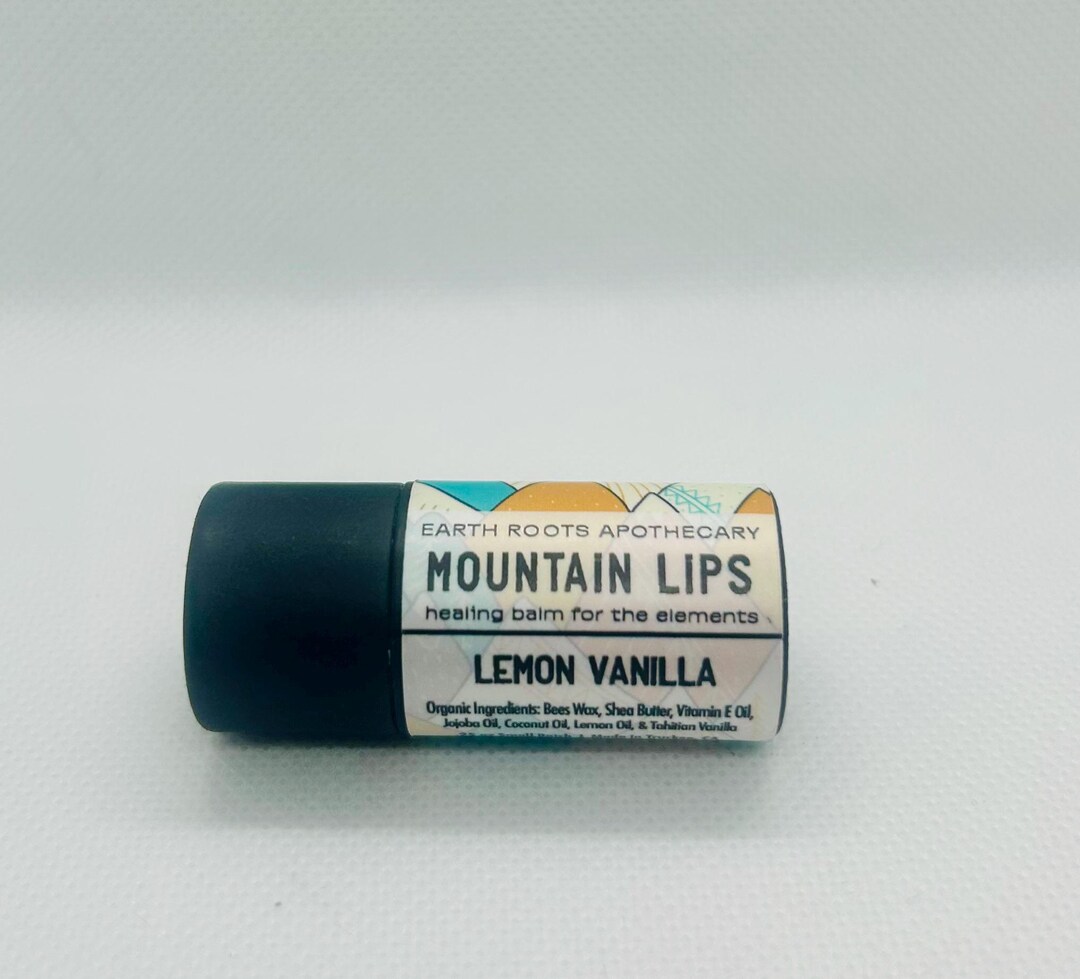 Mountain Lips Chapstick | Lemon Vanilla - Etsy