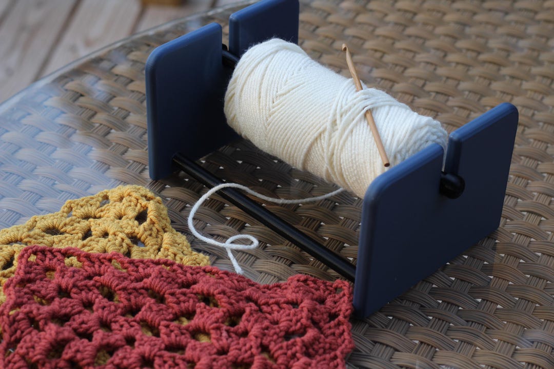 Yarn Spool Holder for Knitting and Crocheting - Etsy