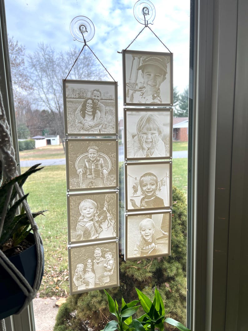 Personalized Photo Lithophane: 3D Printed Window Sun Catcher - Etsy