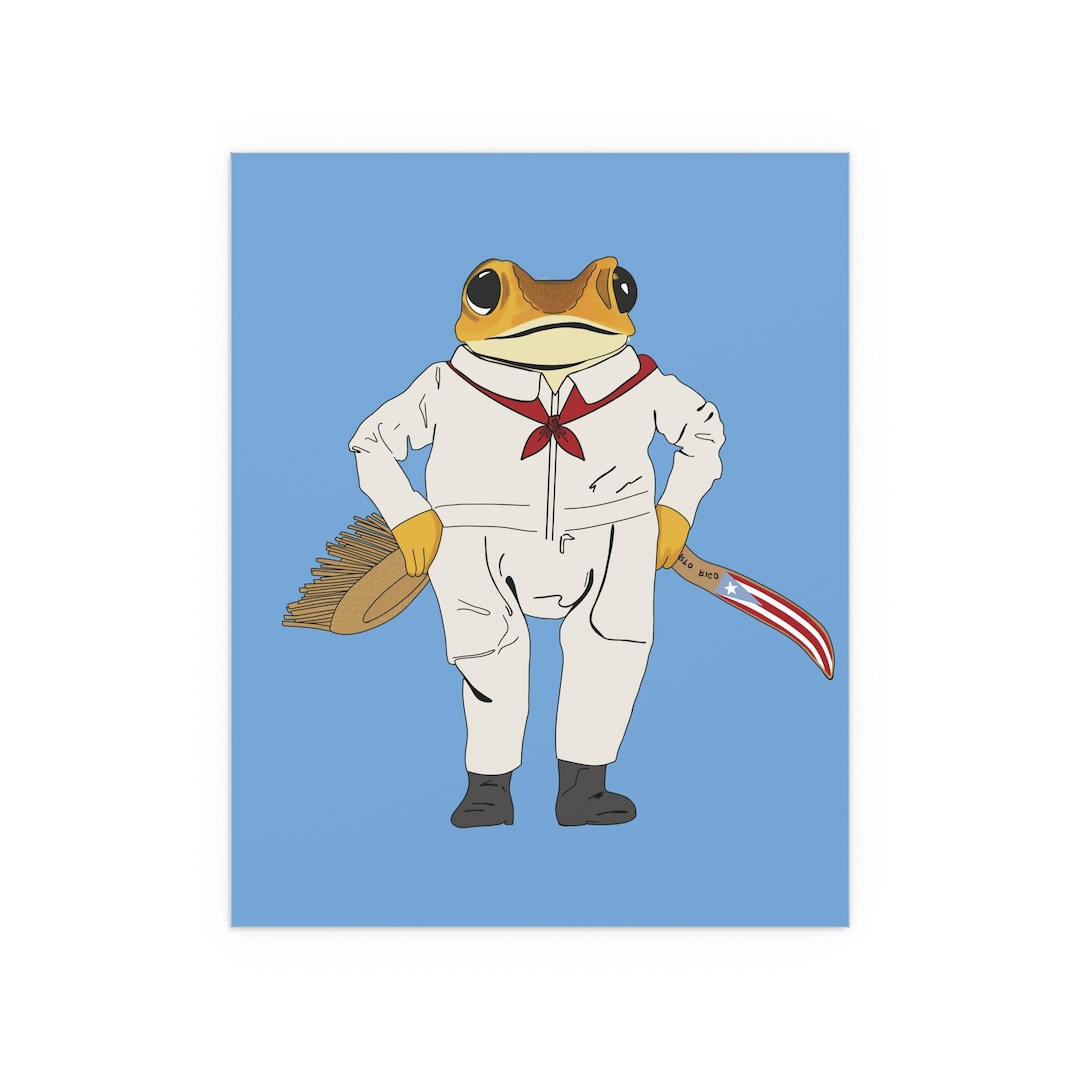 Sapo Concho Jibaro Silk Posters - Etsy