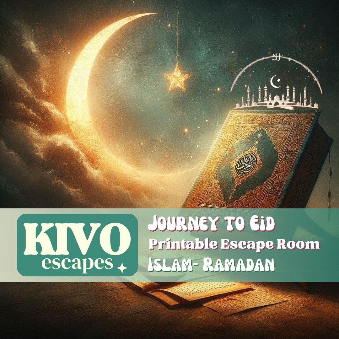Islam Escape Room. Islamic Family Game Night. Ramadan Activity for ...