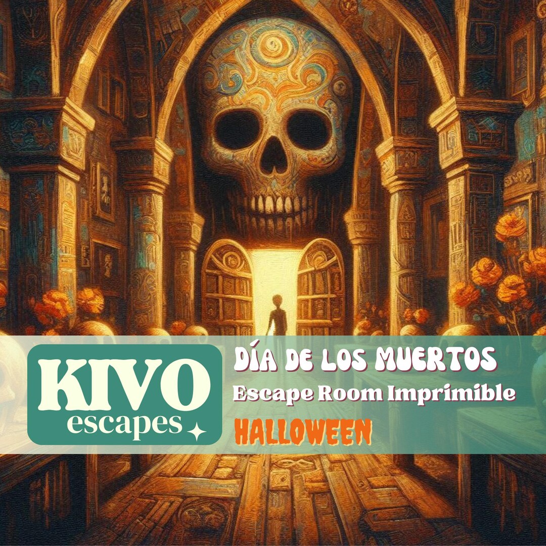 Juego En Español. Dia De Los Muertos Escape Room Imprimible. Juego En ...
