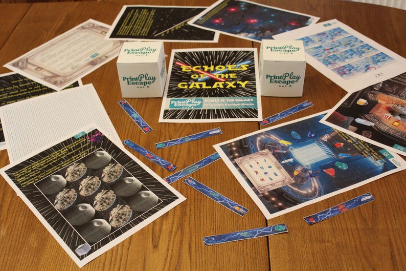 Escape Room. Star Wars Themed Printable Game. DIY House Game Kit ...