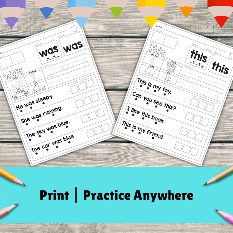 Science of Reading Sight Words | Heart Words Worksheets | Orthographic ...
