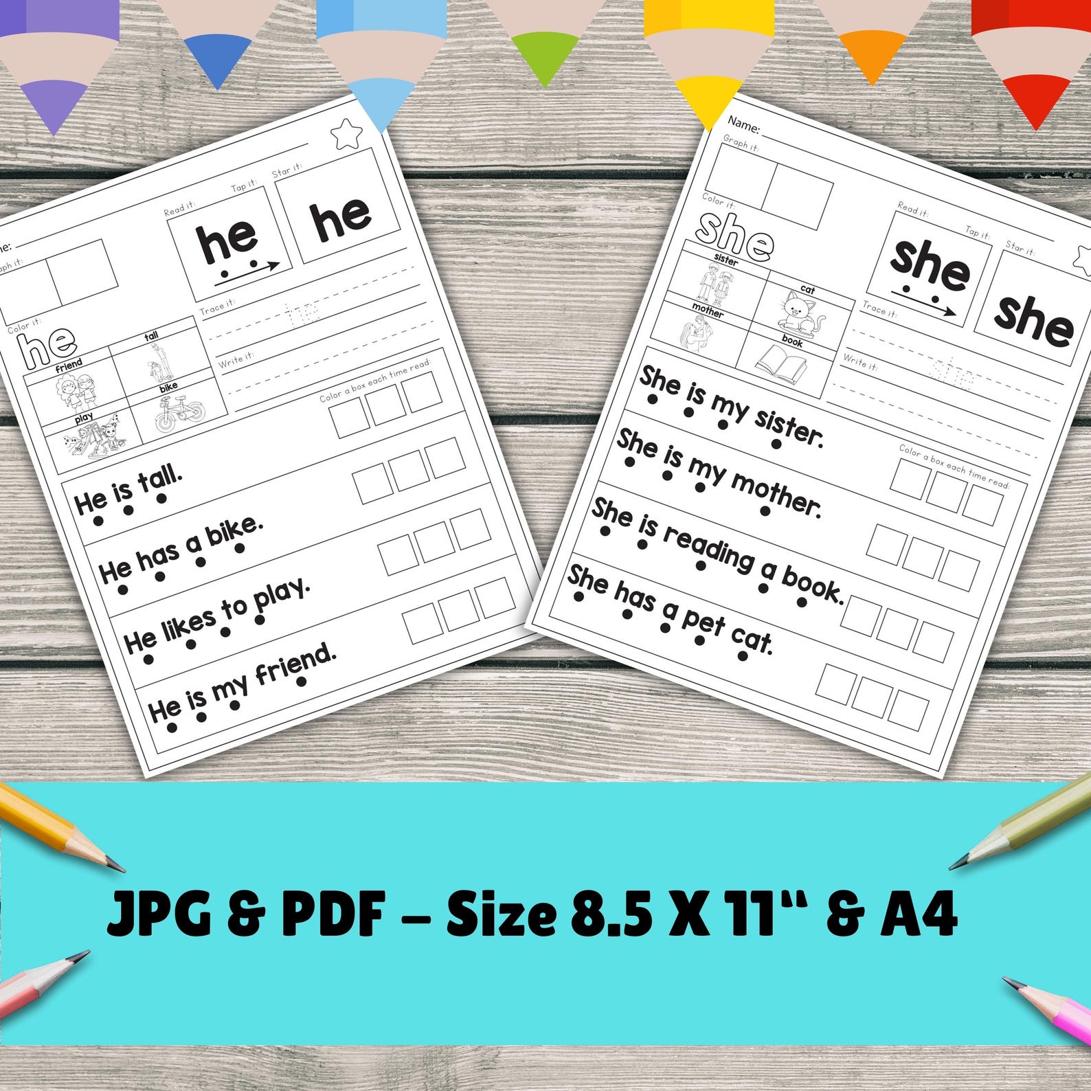 Science of Reading Sight Words | Heart Words Worksheets | Orthographic ...