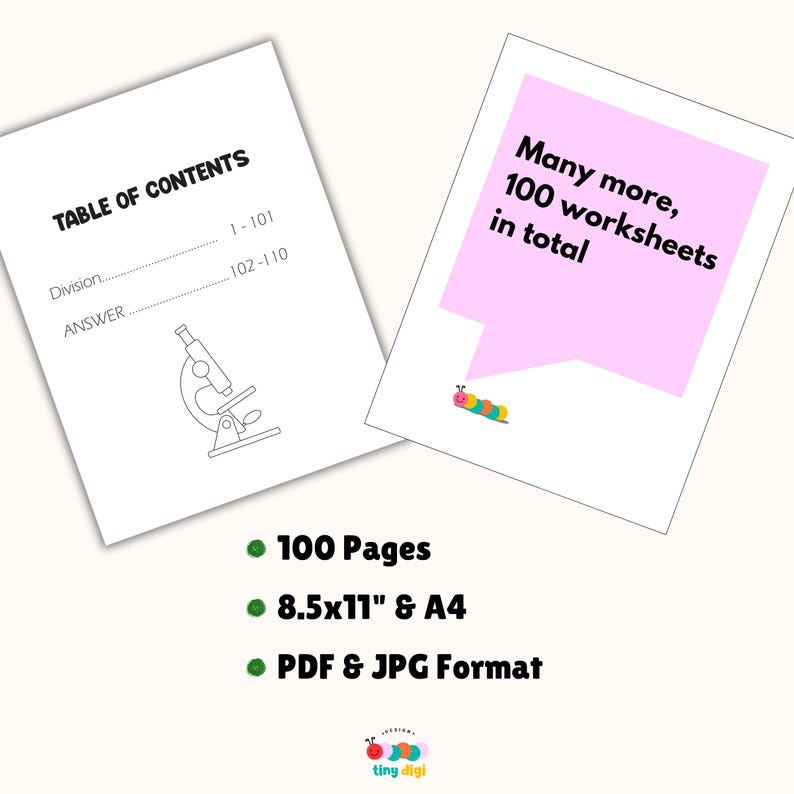 100 Printable Division Worksheets for 4th, 5th Grade Math Practice ...