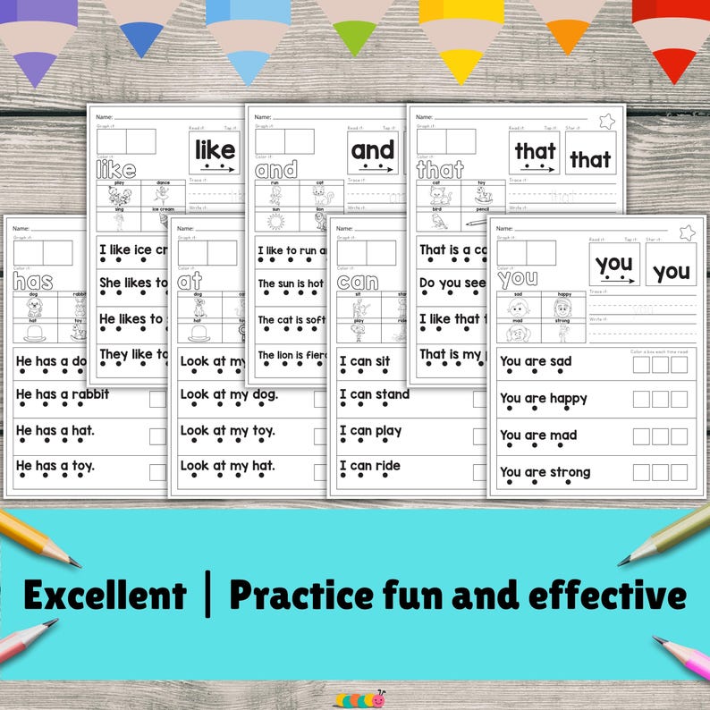 Science of Reading Sight Words | Heart Words Worksheets | Orthographic ...