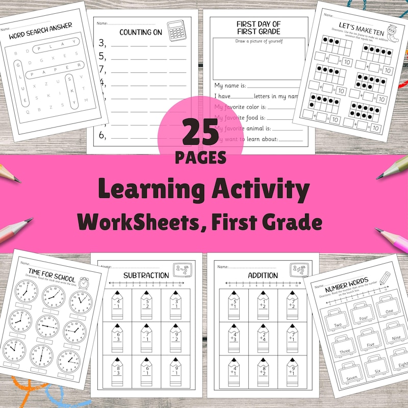 1st Grade Reading Packet Printable - Etsy