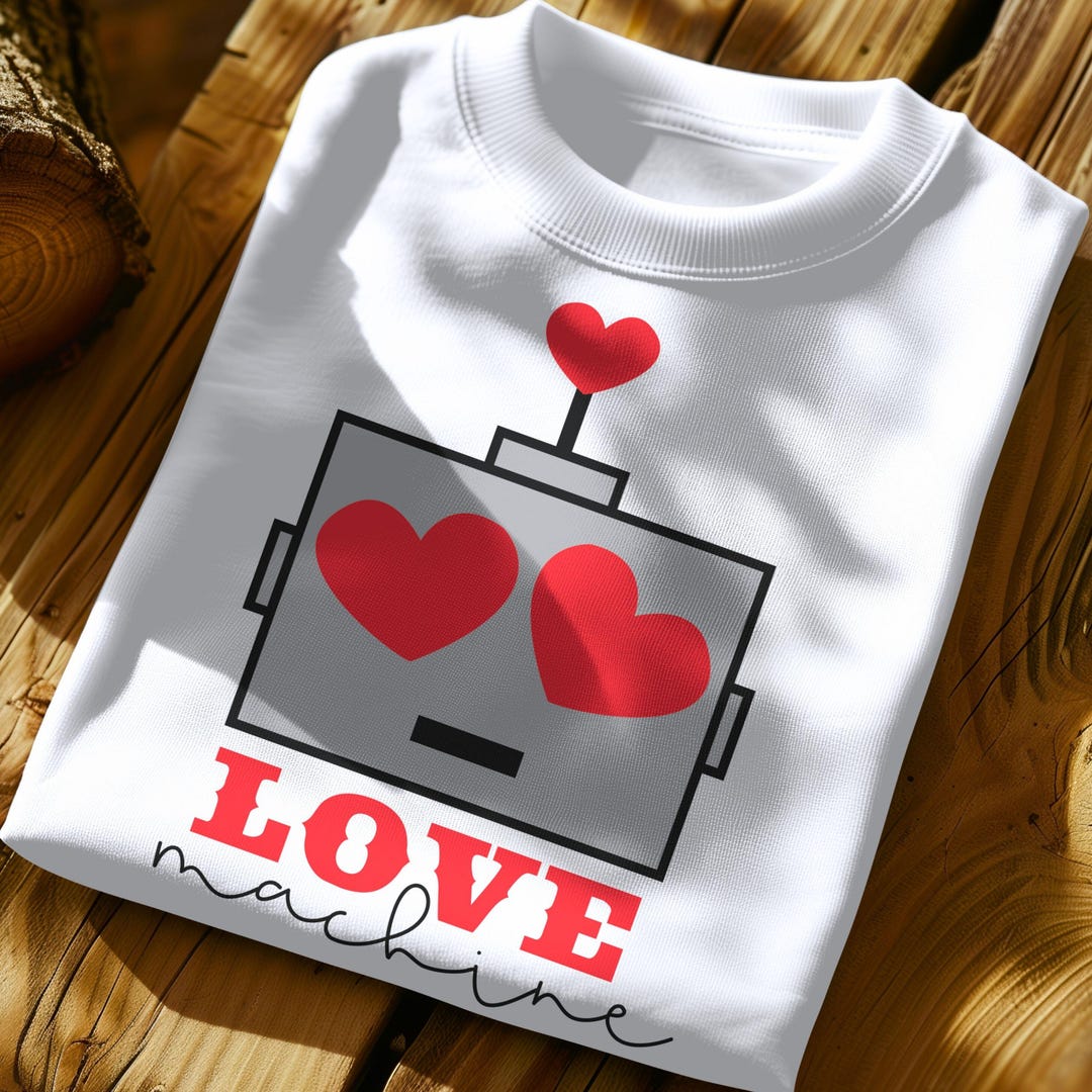 Love Machine PNG, SVG, JPG Digital Download, Love Machine Png, Robot ...