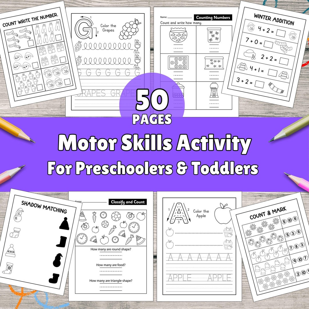 Early Learning Fine Motor Activities | Preschool, Kindergarten ...