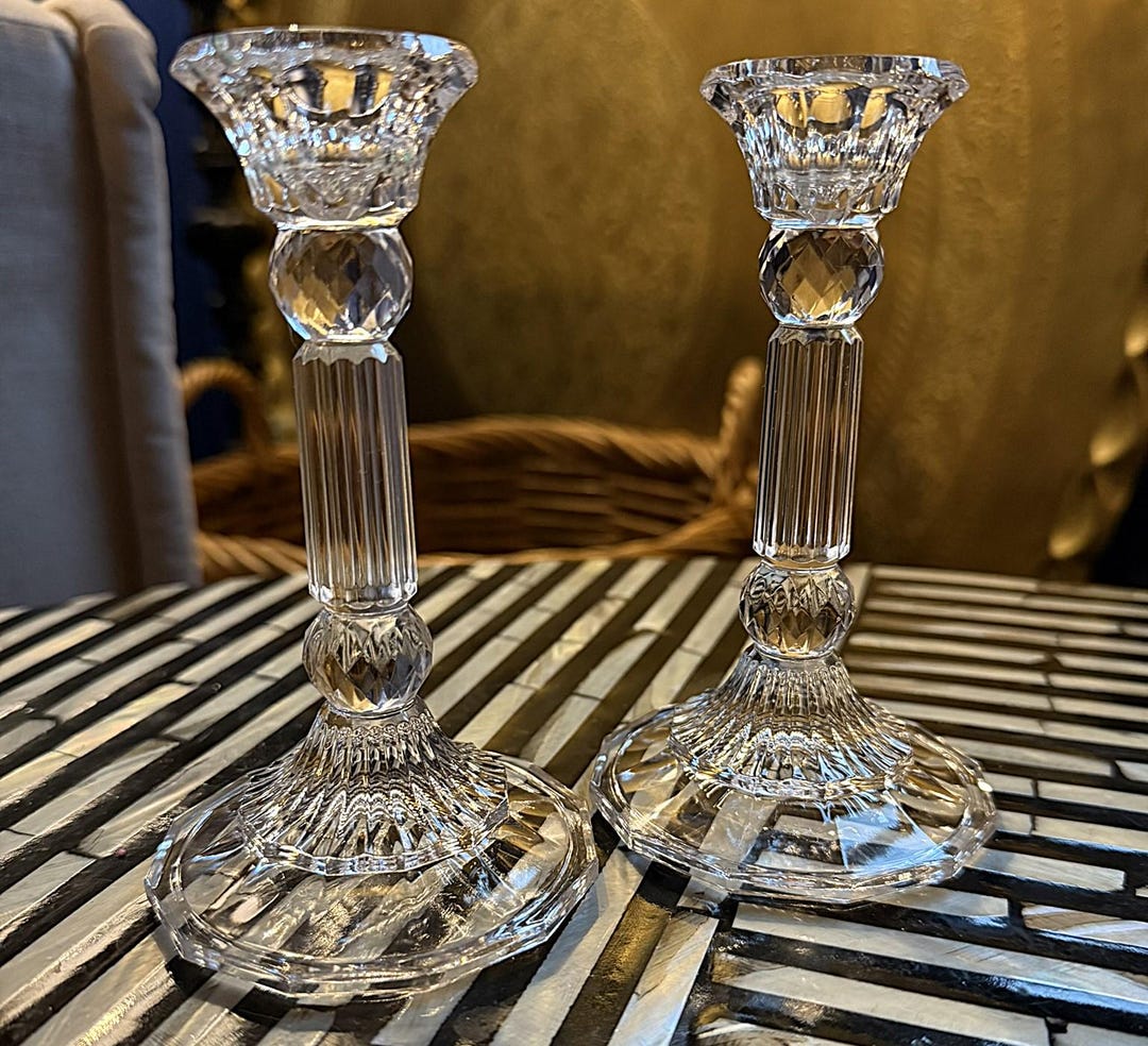 Crystal Candle Stick Holders