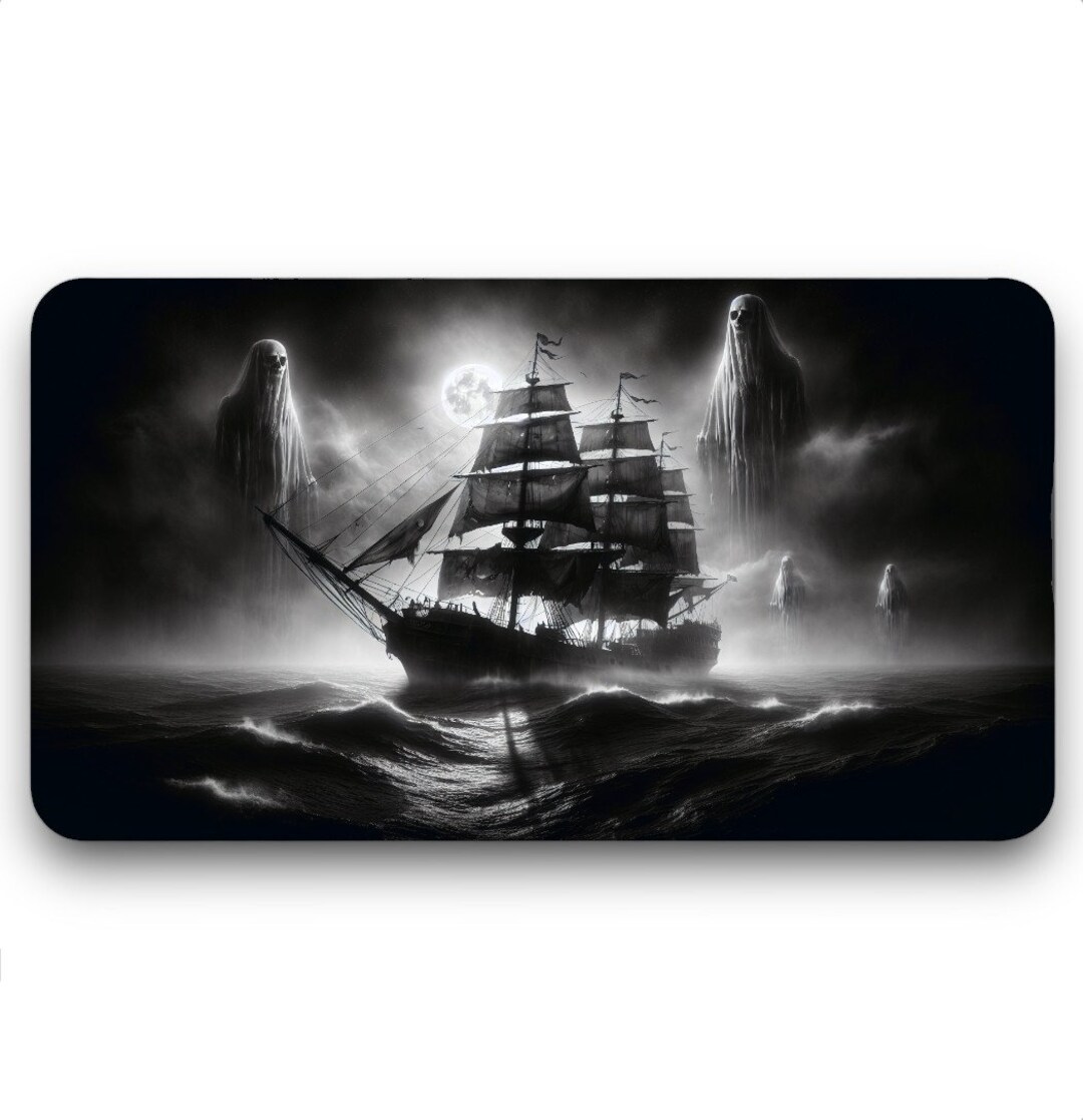 Ghost Ship: Haunted Ships and Nautical Themes. Halloween Themed Metal ...