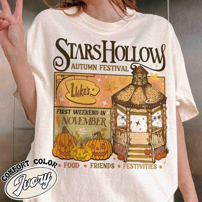 Stars Hollow Connecticu Png Digital Download, Luke's Diner PNG, Founded ...