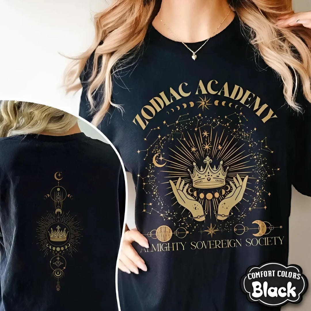Zodiac Academy Shirt, Celestial Heirs Band Shirt, Terra Aer, Ignis and ...