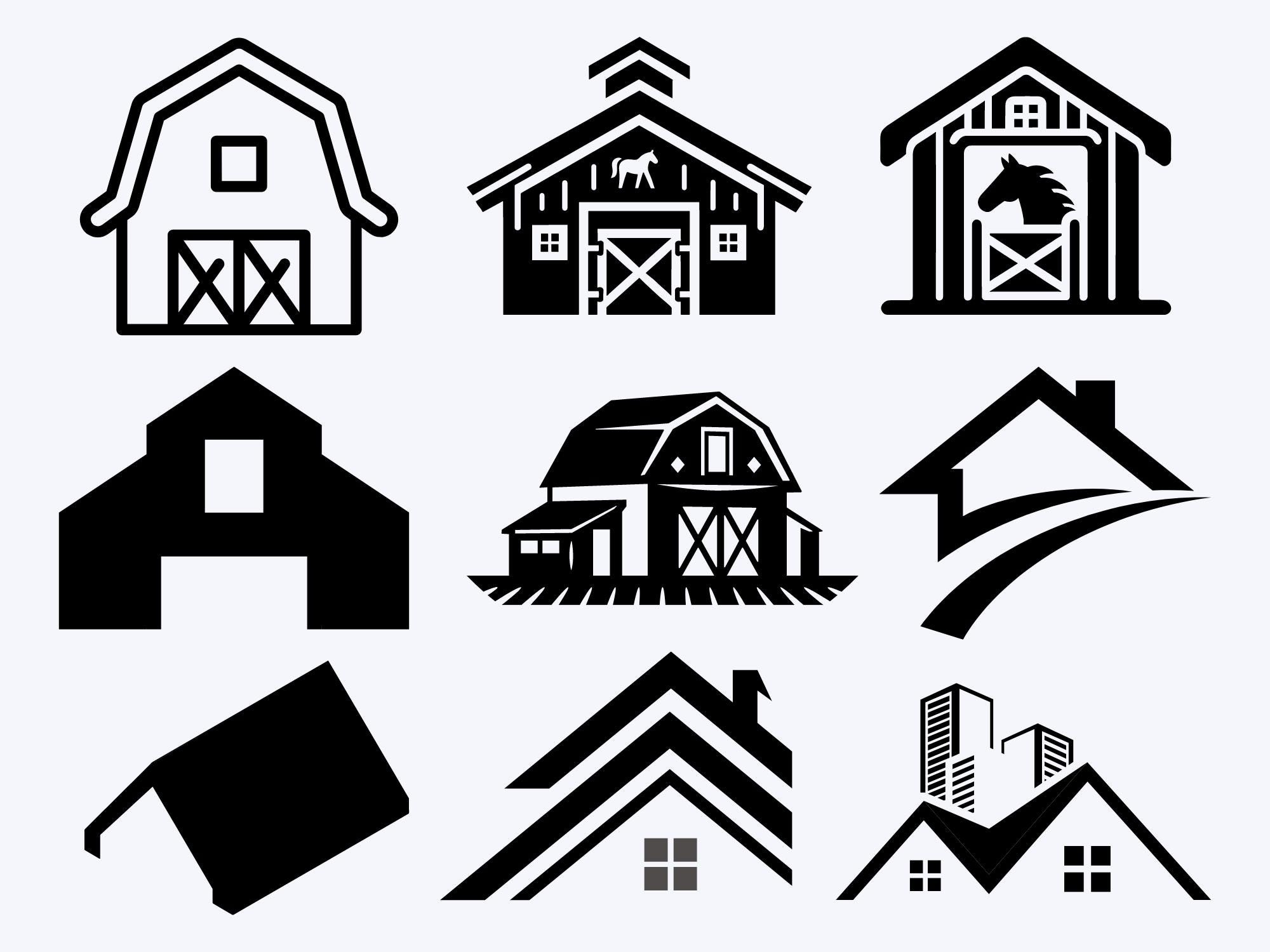 House Svg, House Roof Frame Svg, House Roofing Svg, House Clipart ...
