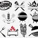 Barbeque SVG Bundle, BBQ Svg Bundle, BBQ Svg, Grilling Svg, Kitchen Svg ...
