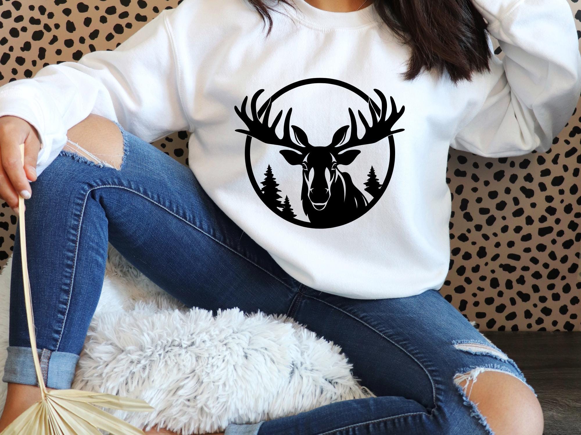 Moose SVG File / Moose Head SVG / Moose Png & Svg / Forest Animal ...