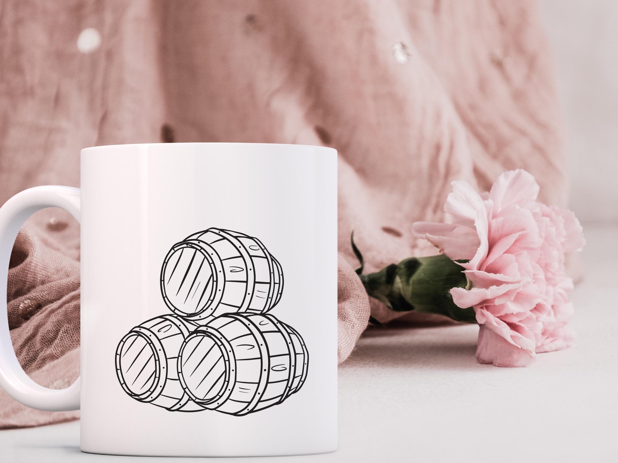 Barrel SVG Bundle, Barrel Vector, Barrel Cut Files, Wood Barrel Svg ...