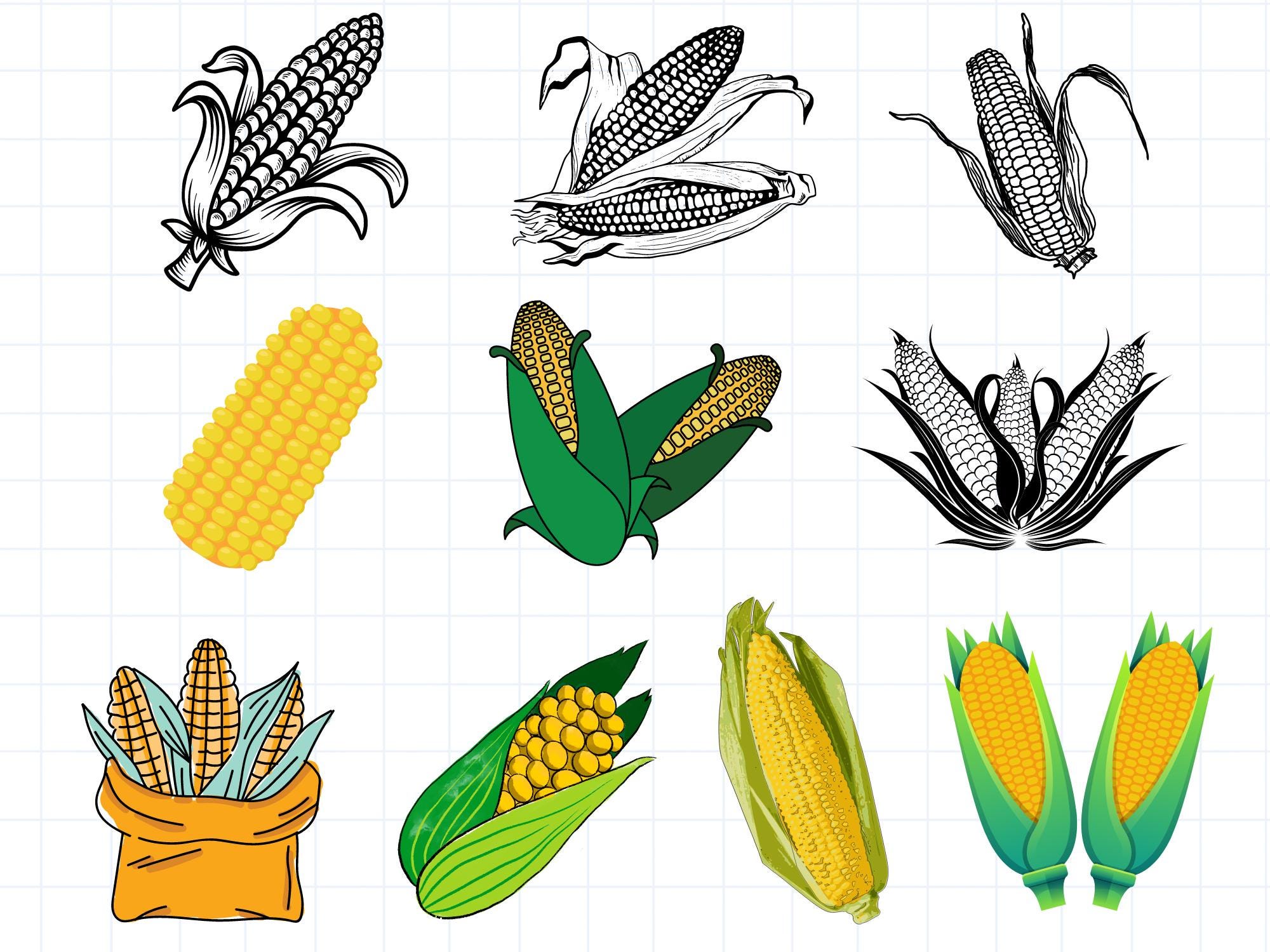 Corn Bundle SVG, Corn Svg, Corn Svg Cricut Shirt, Corn Farmer Svg, Corn ...