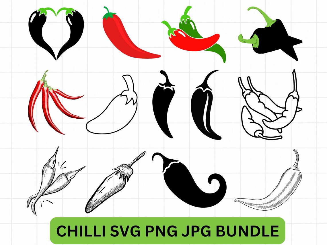 Red Chilli Svg Red Chilli Svg Cut File Red Chilli Cricut Svg Red Chilli ...