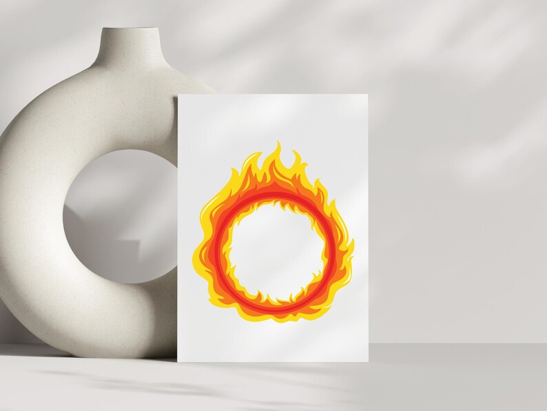 Fire SVG Bundle, Fire Clipart, Fire Svg Files, Fire Flames Svg, Flames ...