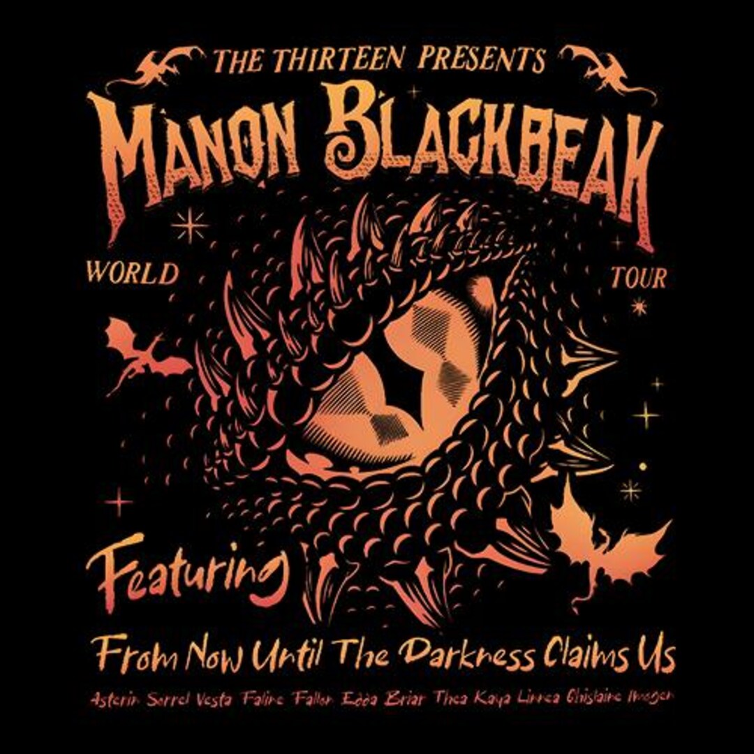 Manon Blackbeak Throne of Glass PNG Digital, the Thirteen SVG, From Now ...