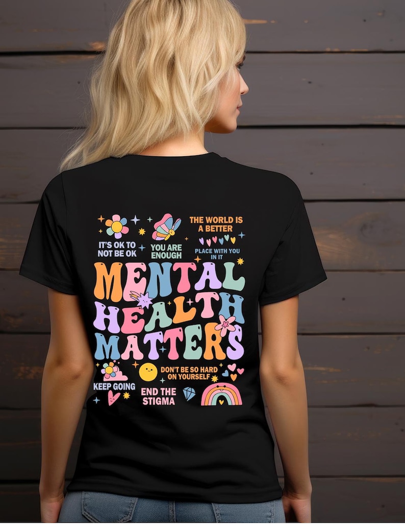 Mental Health Matters Shirt, Women Inspirational Shirt, Mental Health Shirt, Anxiety Shirt ...