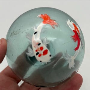Handpainted Koi Design Japanese Fishing Float - Etsy